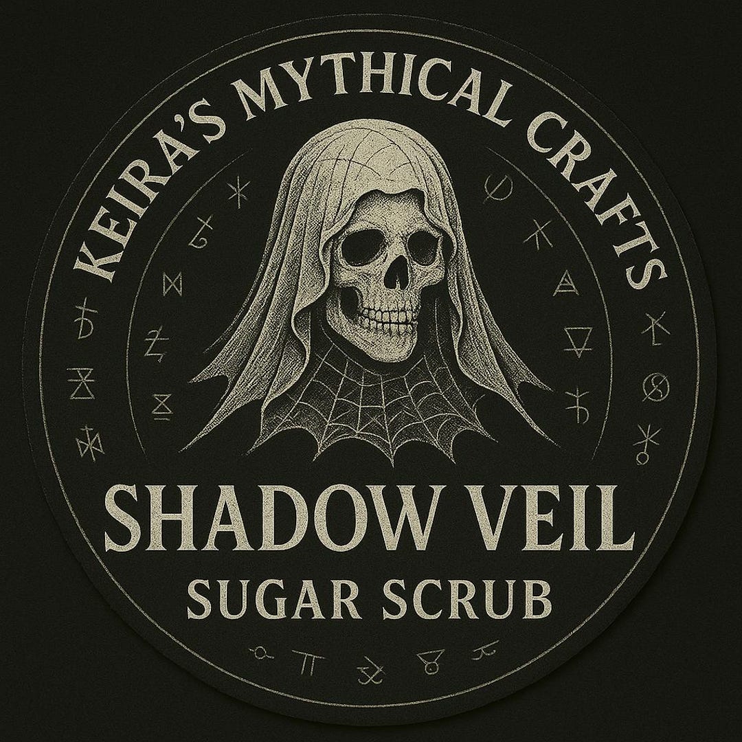 Shadow Veil Horror Themed Sugar Scrubs: All Natural - Spooky Self Care ...