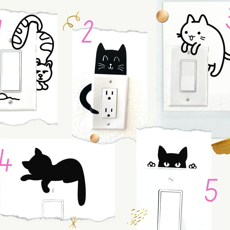 Wall Stickers for Light Switch - Etsy