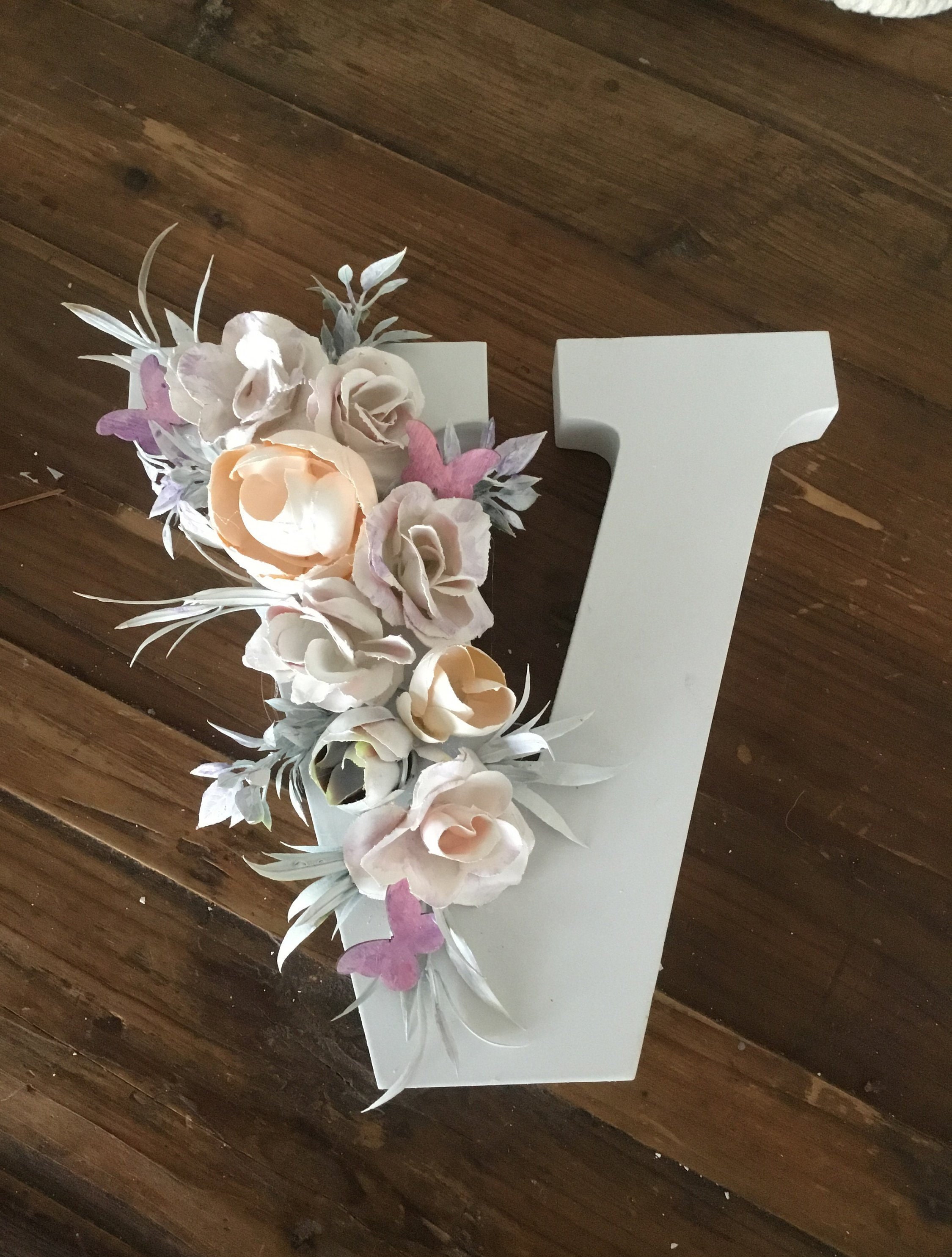 Nursery Wedding Letters V - Etsy
