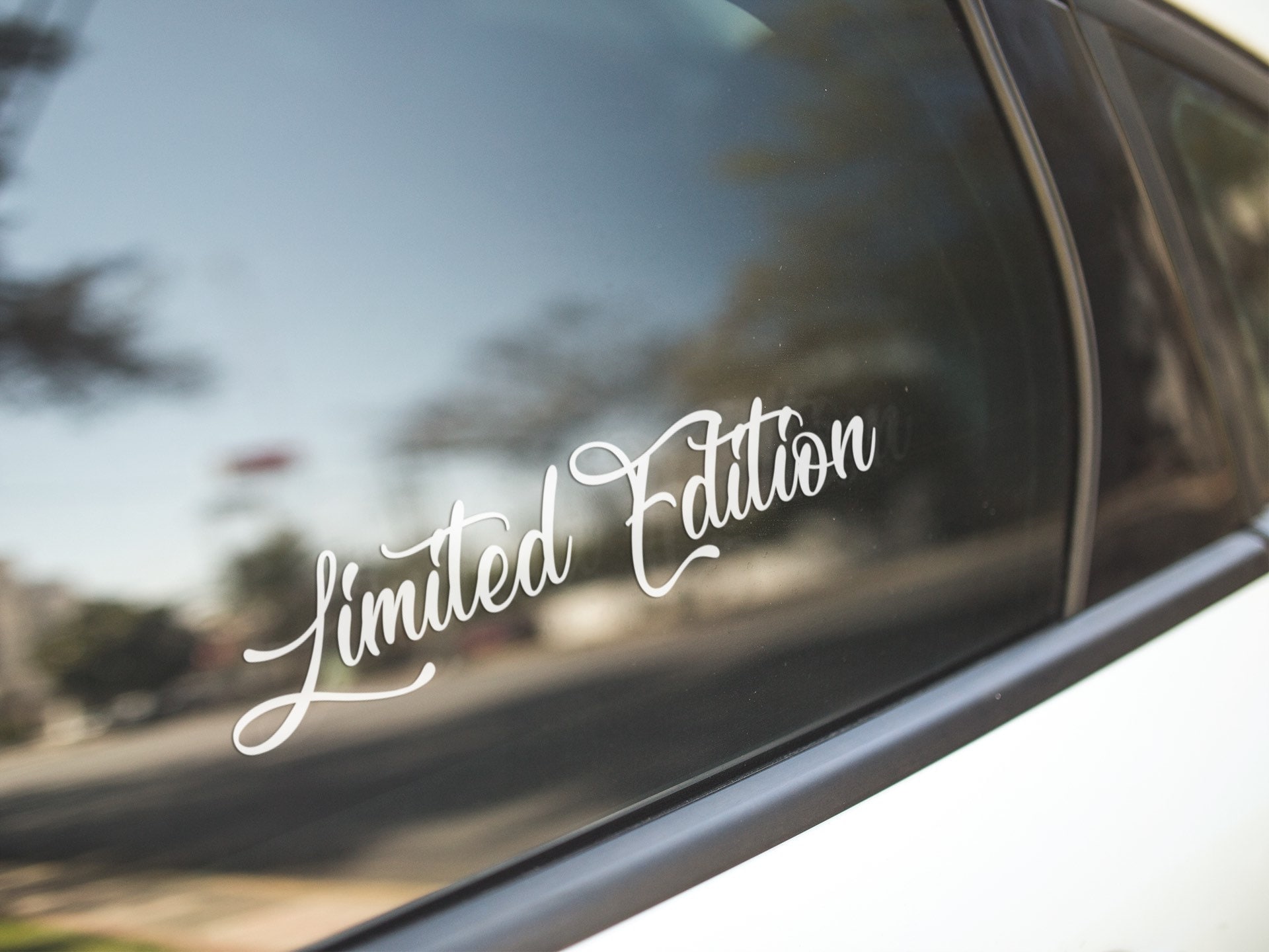 Limited Edition Car Sticker
