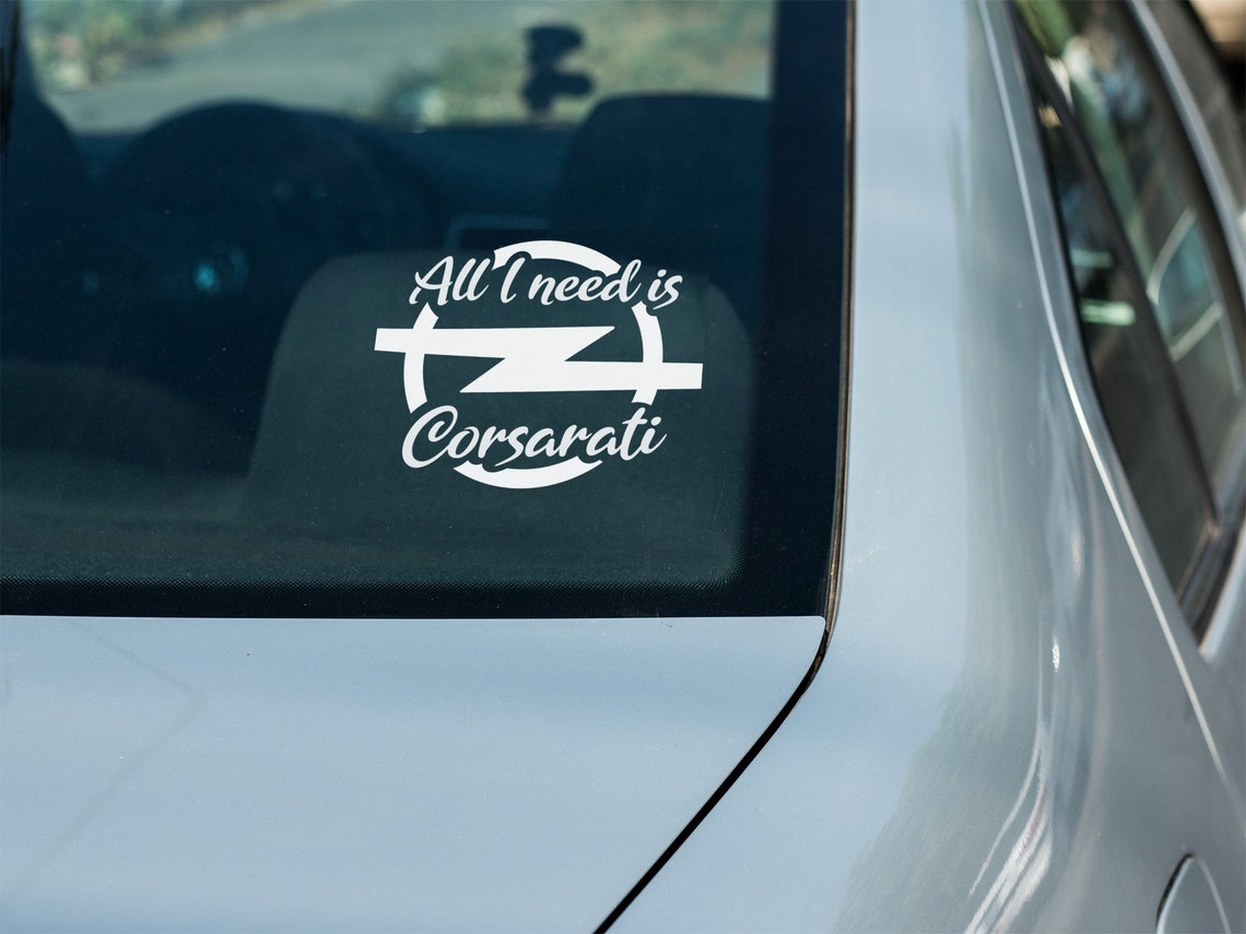 Autoaufkleber | Opel Sticker | Corsa Sticker | Aufkleber | Auto | Vinyl ...