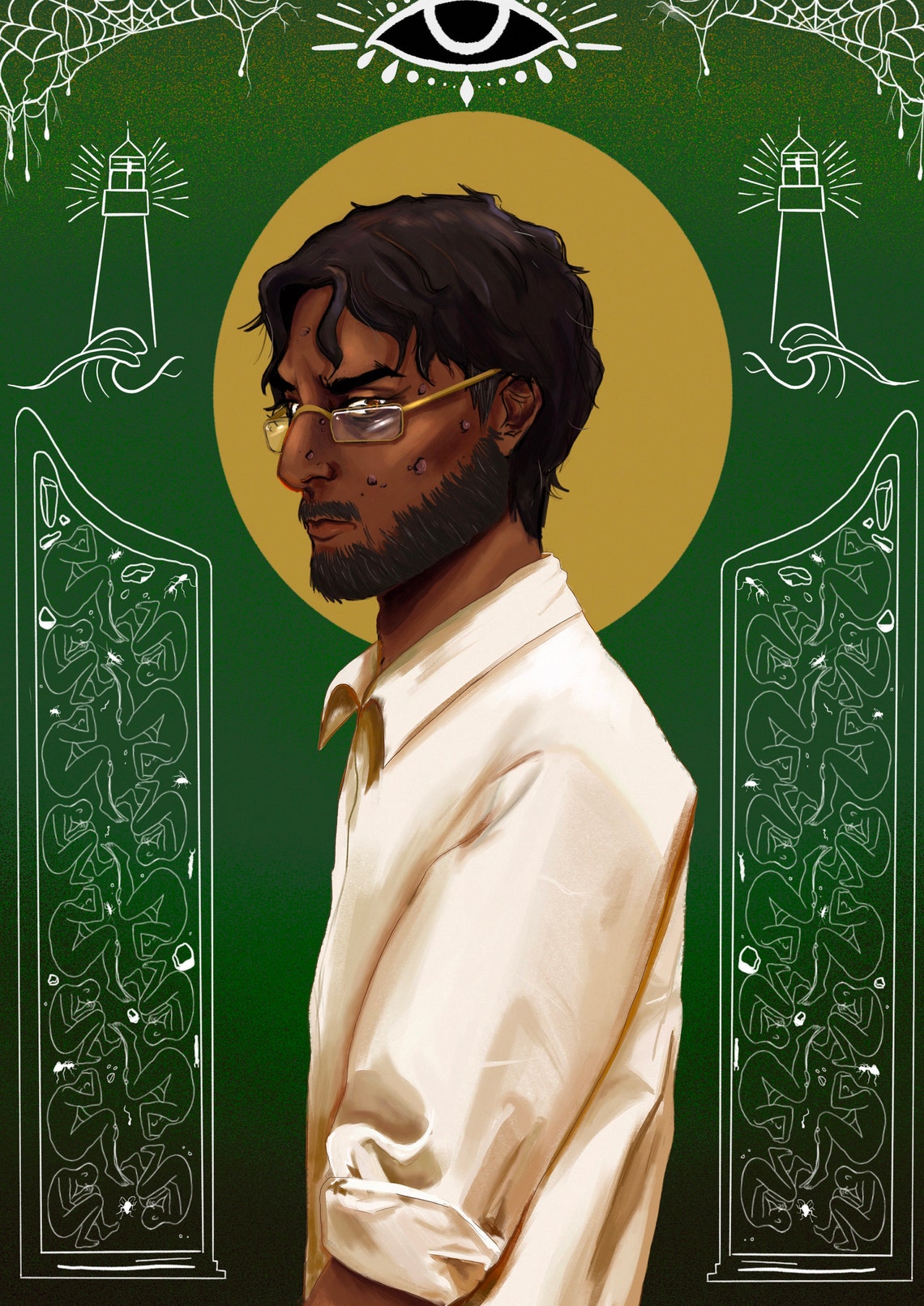 THE MAGNUS ARCHIVES Jonathan Sims The Archivist A6 Print | Etsy