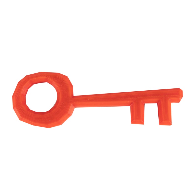 Hello Neighbor 3D Printed set of Keys and Keycard to Play | Etsy