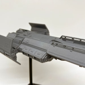 Posable, Articulated 8” Helldivers Super Destroyer Ship Model - SES ...