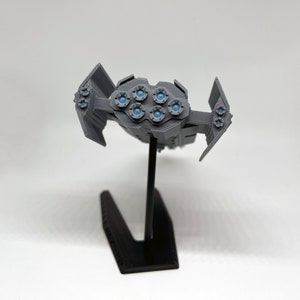 Posable, Articulated 8” Helldivers Super Destroyer Ship Model - SES ...