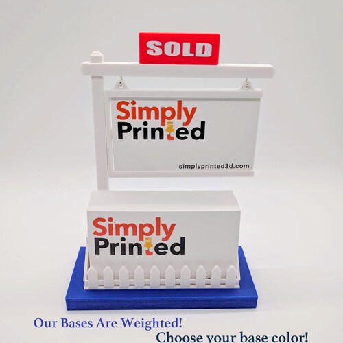 Real Estate Business Card Holder - Etsy
