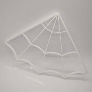 3D Printed Decorative Web-halloween Decor-spooky Decor-spider Web ...