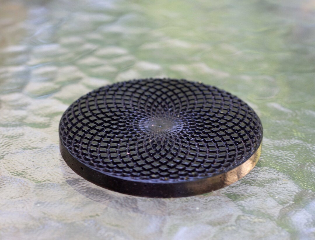 Orgonite 80mm Torus Disc, Torsion Field Geometry, Shungite Iron and ...
