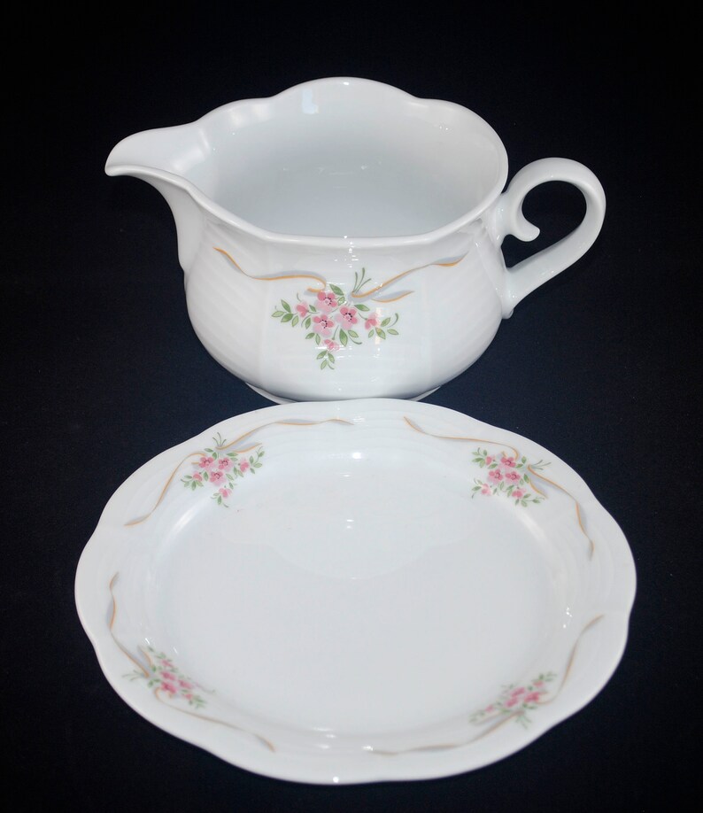Winterling China marktleuthen Bavaria, Germany Gravy Boat and Plate ...
