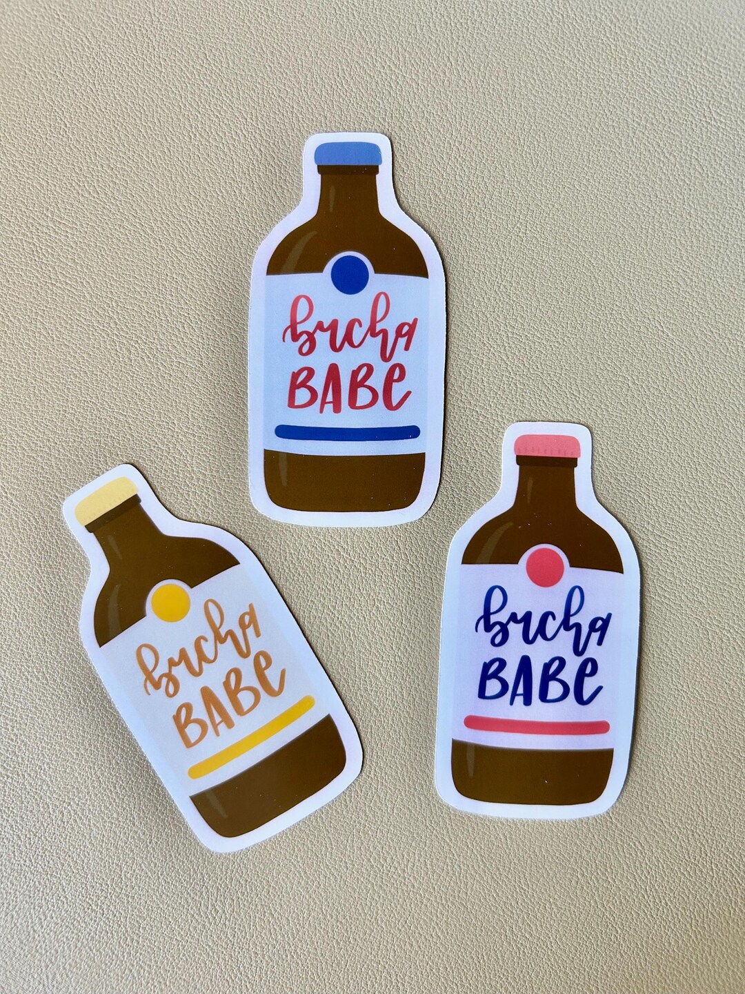 Kombucha Stickers - Bucha Babe Stickers - Cute Stickers - College ...