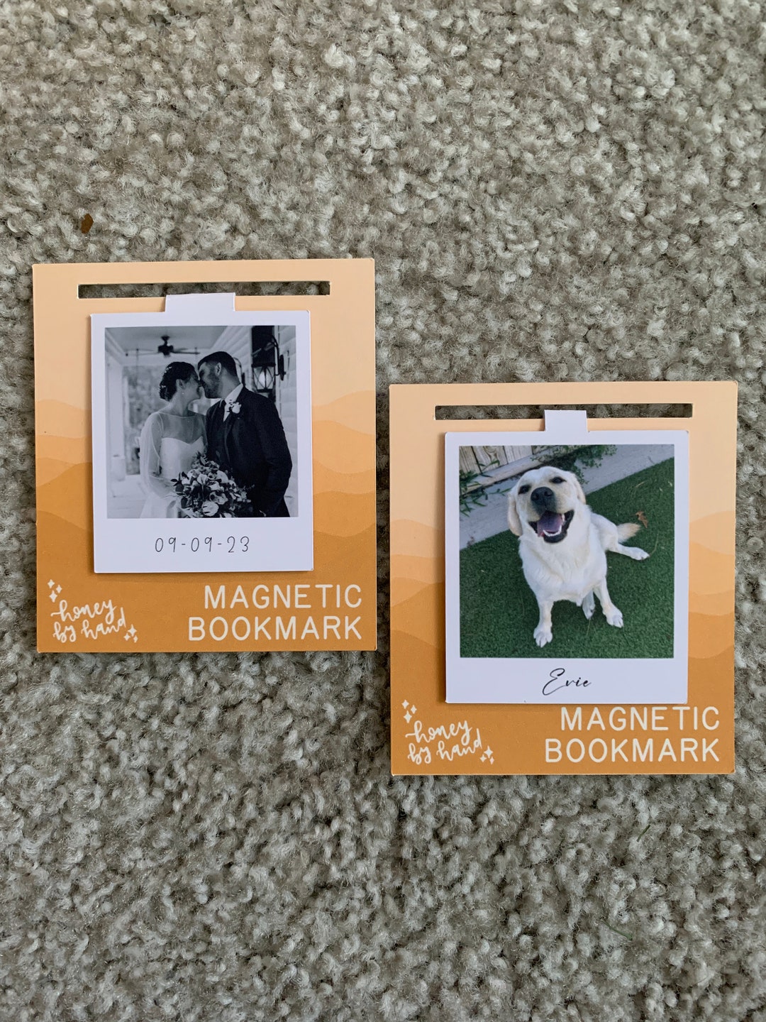 Custom Magnetic Bookmark - Polaroid Bookmark - Book Lover Item - Book ...