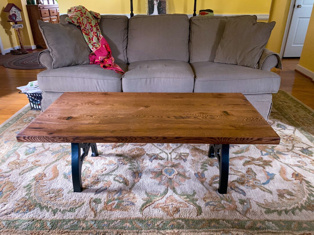 Rustic Wooden Coffee Table - Etsy