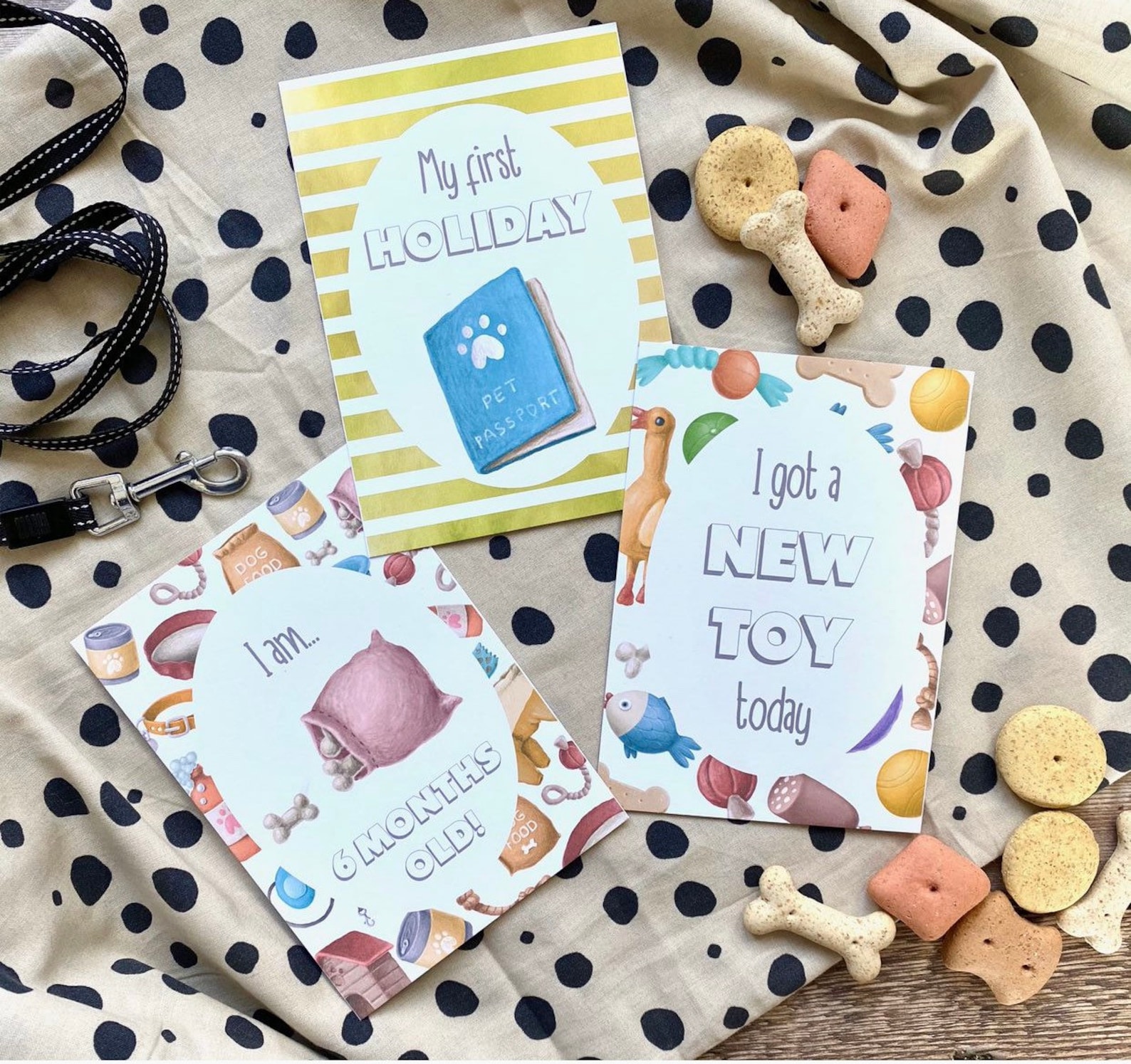 Puppy Milestone Cards Dog Milestones New Puppy Gift Dog - Etsy UK