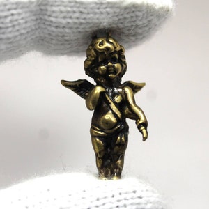 Brass Angel - Handmade Collectible Trinket - Etsy