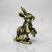 Jackrabbit Brass Small Animal Sculpture Handmade Collectible Figurine ...