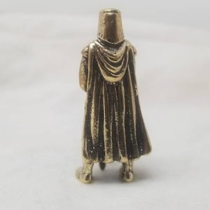 Brass Knight With Sword Collectible Crusader Handmade Miniature ...
