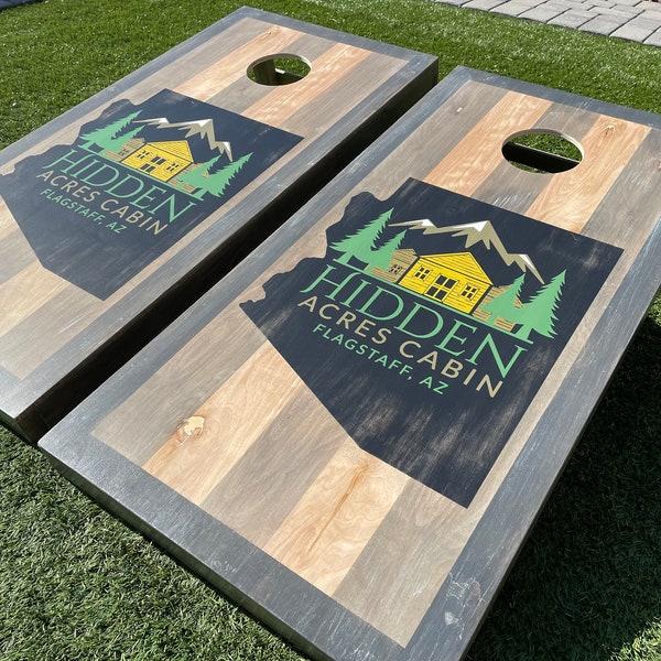 Custom Cornhole - Etsy