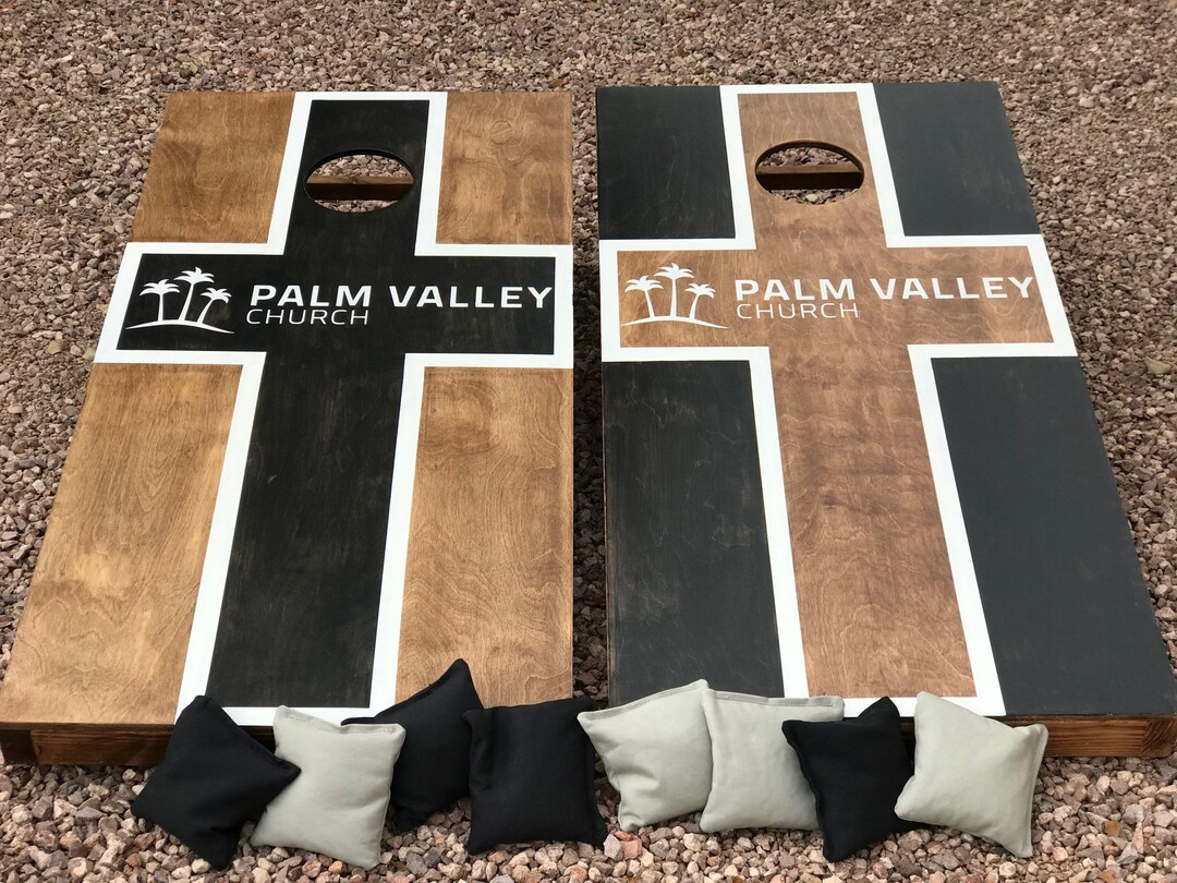 Church Cornhole Boards, Custom Church Cornhole Boards, Personalized ...