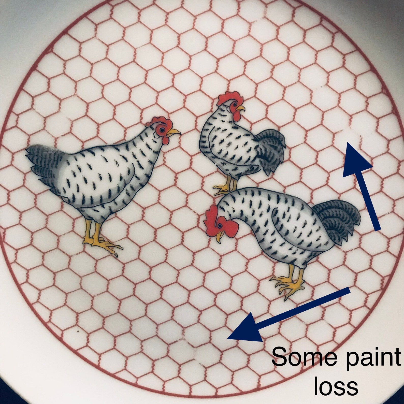 Farm Animal Plates, Cows, Chickens, Small Porcelain Plates, Vintage ...