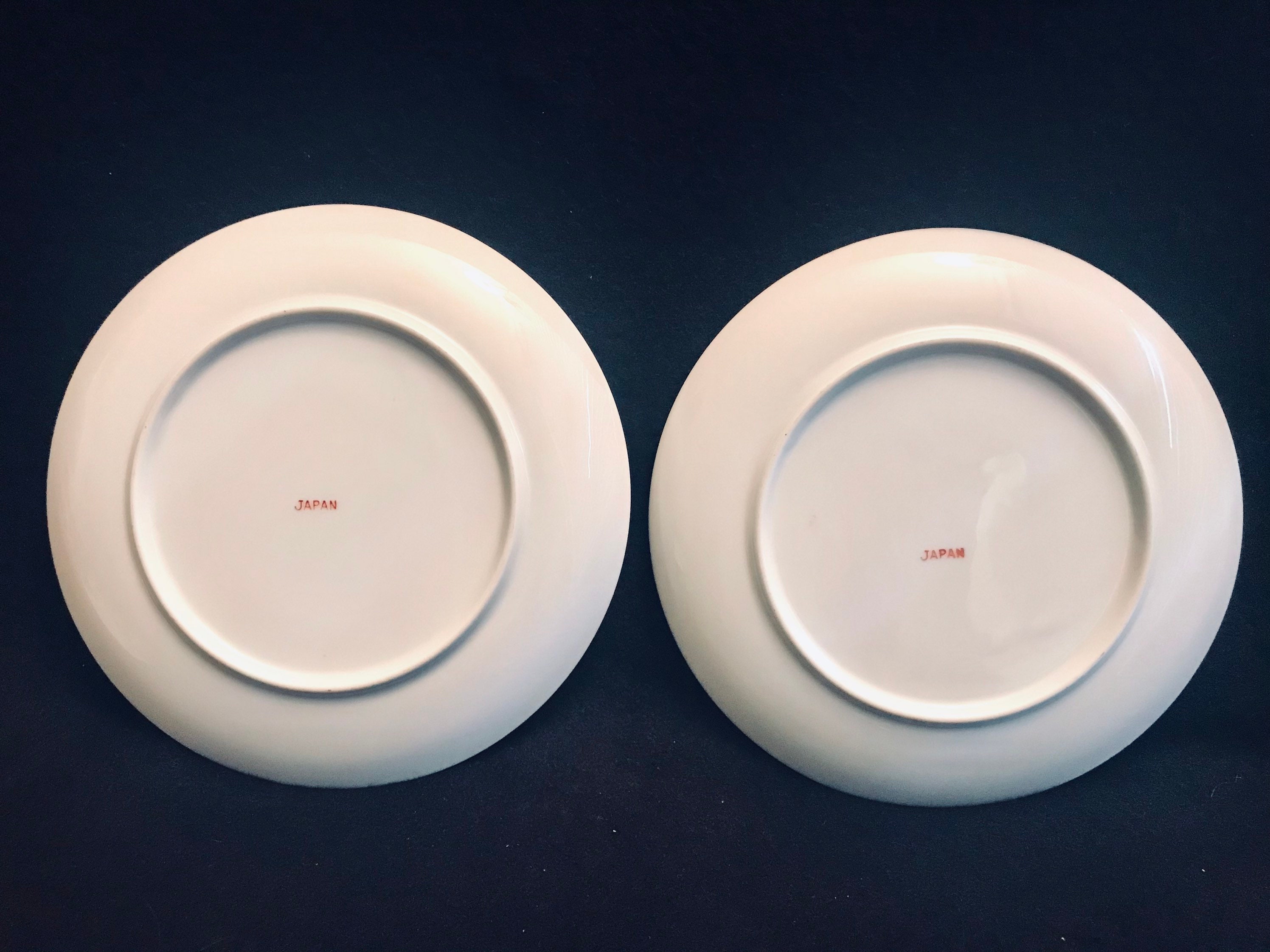 Farm Animal Plates, Cows, Chickens, Small Porcelain Plates, Vintage ...