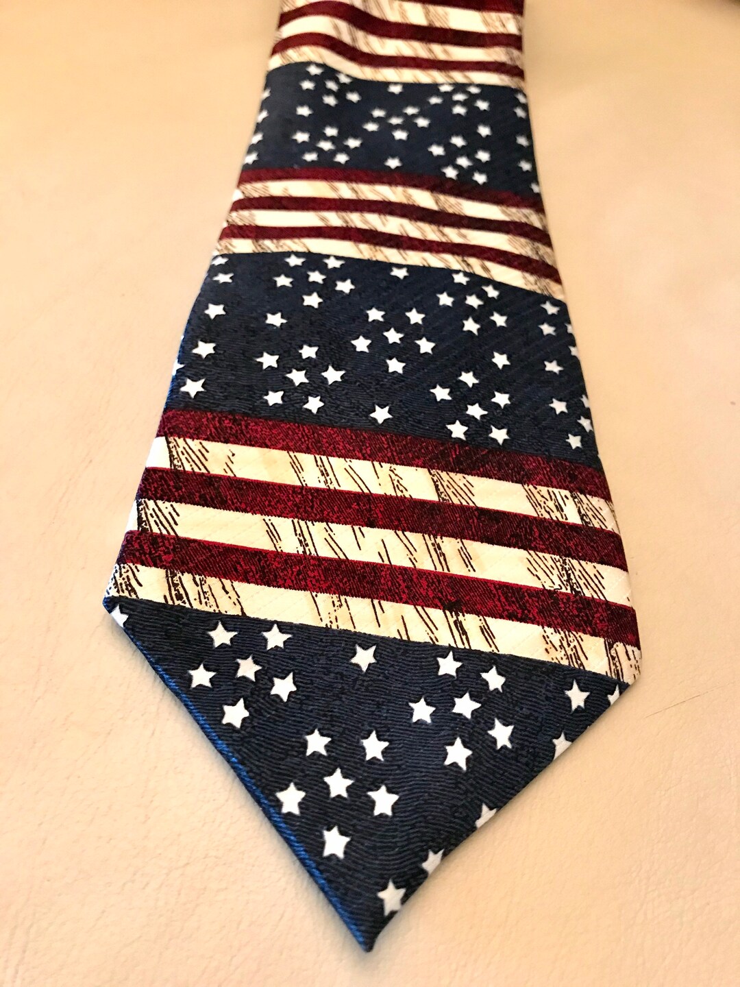 Americana Tie, Rockabilly Flag Tie, Stars and Stripes, Patriotic, Tango ...