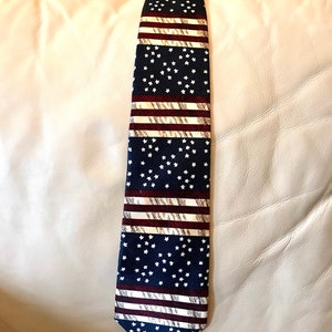 Americana Tie, Rockabilly Flag Tie, Stars and Stripes, Patriotic, Tango ...