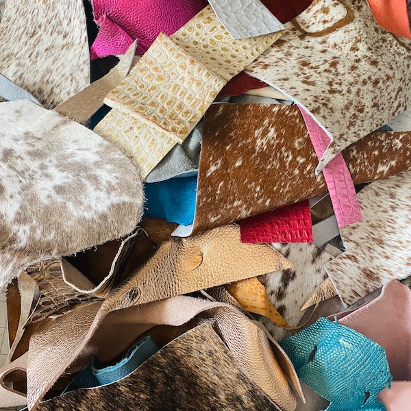 Leather Scraps - Etsy