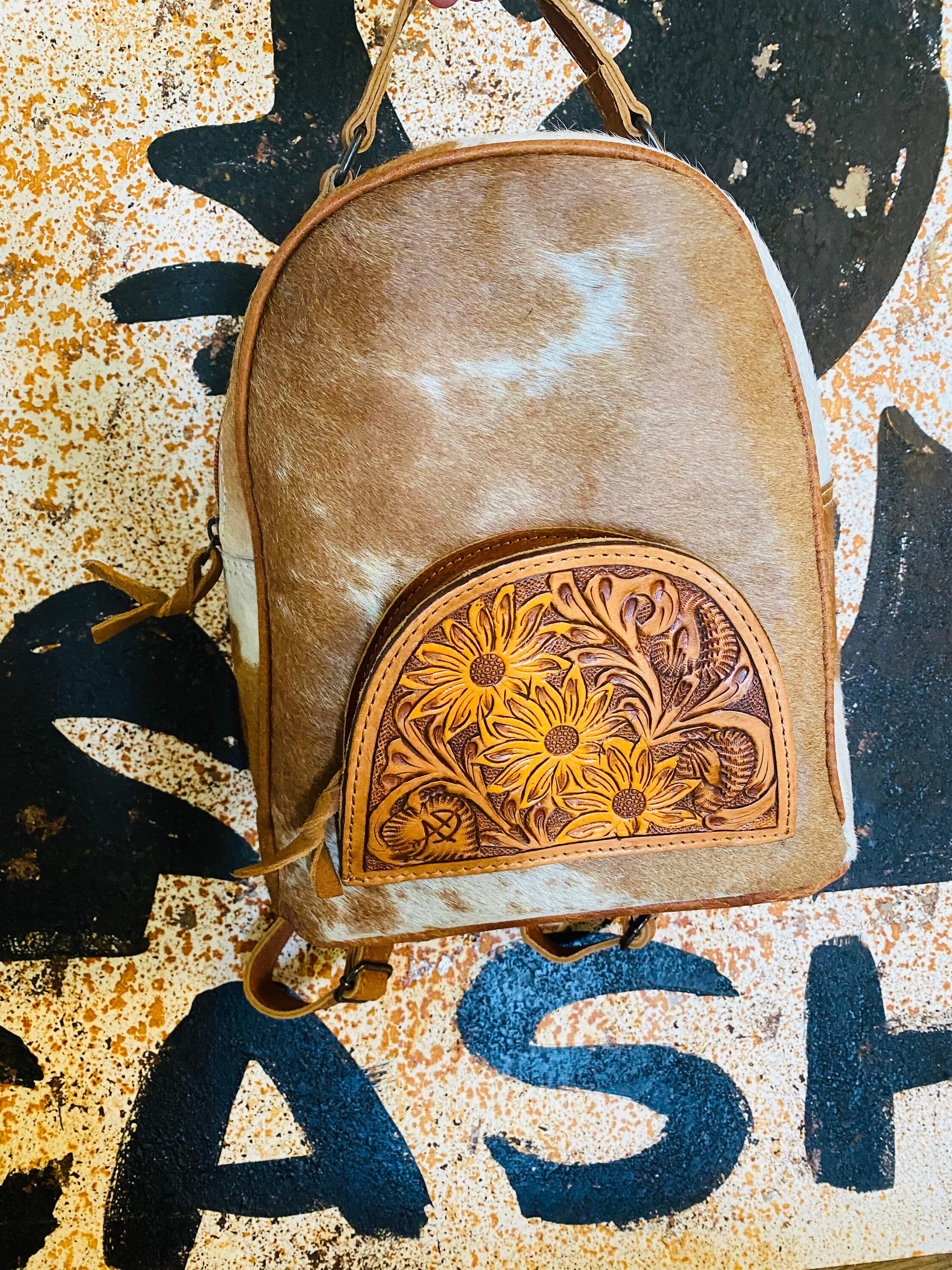 Longhorn Fields Backpack - Etsy