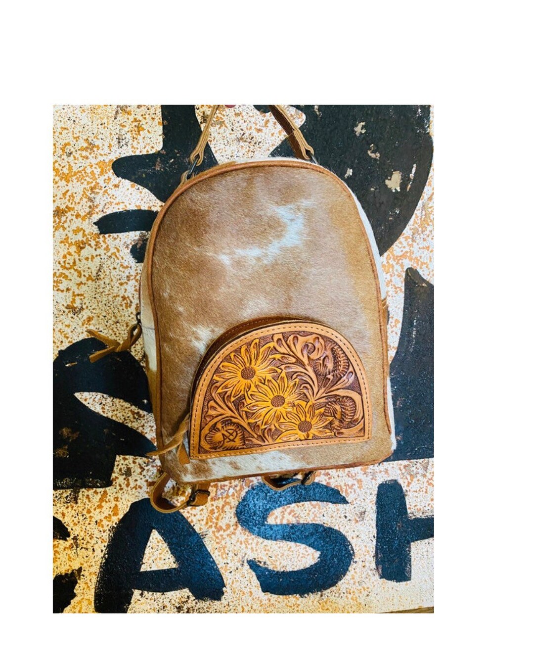 Longhorn Fields Backpack - Etsy