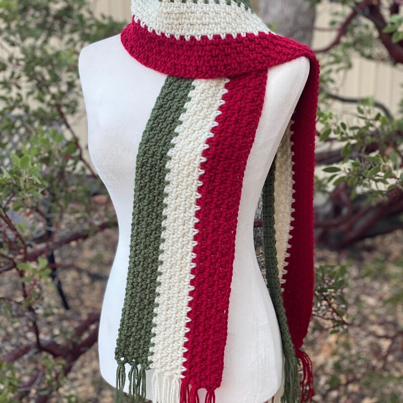 Christmas Scarves - Etsy