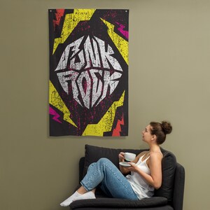 Punk Rock Flag - Etsy