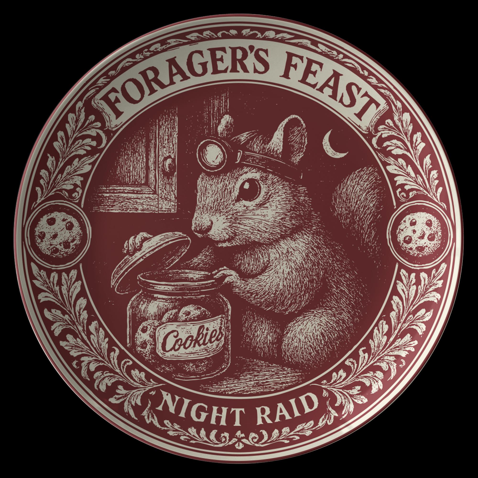 Always Hungry Gift Food Forager Squirrel Chocolate Chip Cookies Polymer ...
