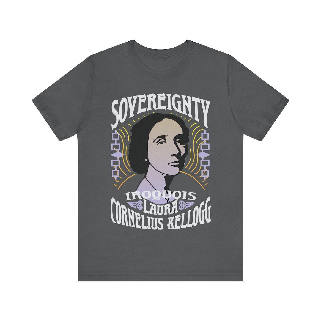 Laura Cornelius Kellogg Premium T-shirt, Iroquois Princess, Six Nations ...