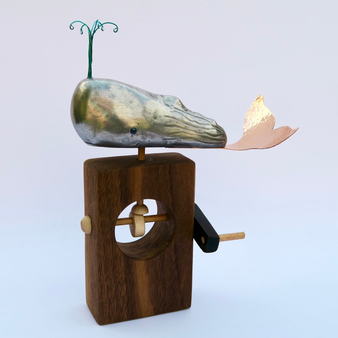 Sperm Whale Automaton “whale of a Time” - Etsy