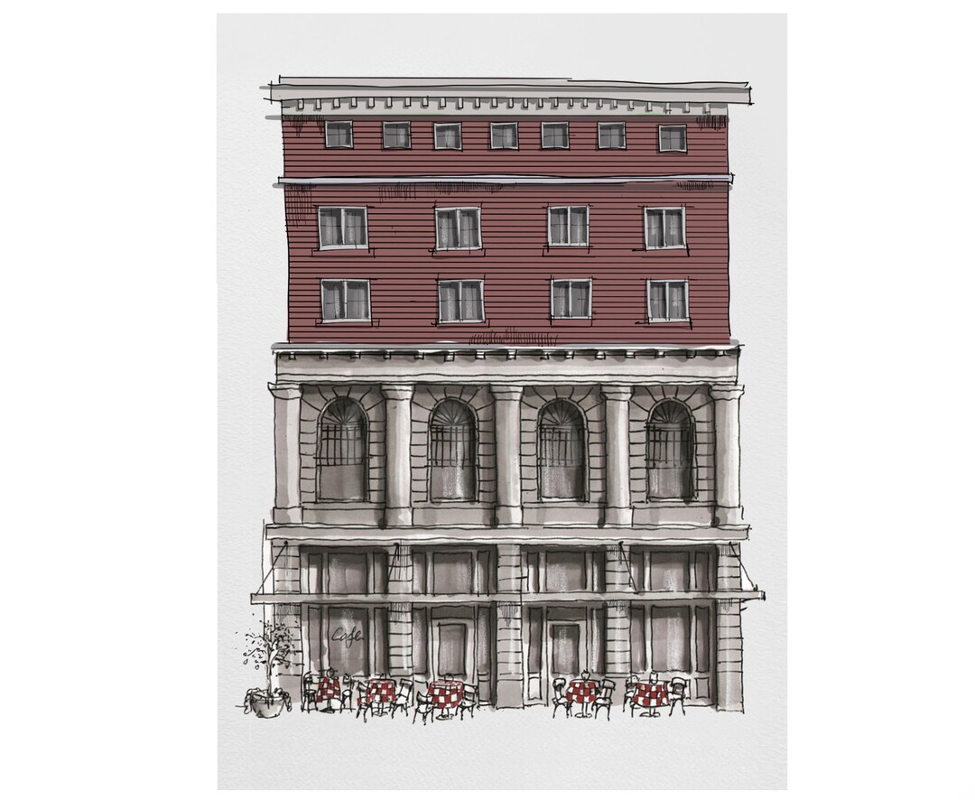 Graphite on Paper Modern Architecture Architectural Prismacolor ...