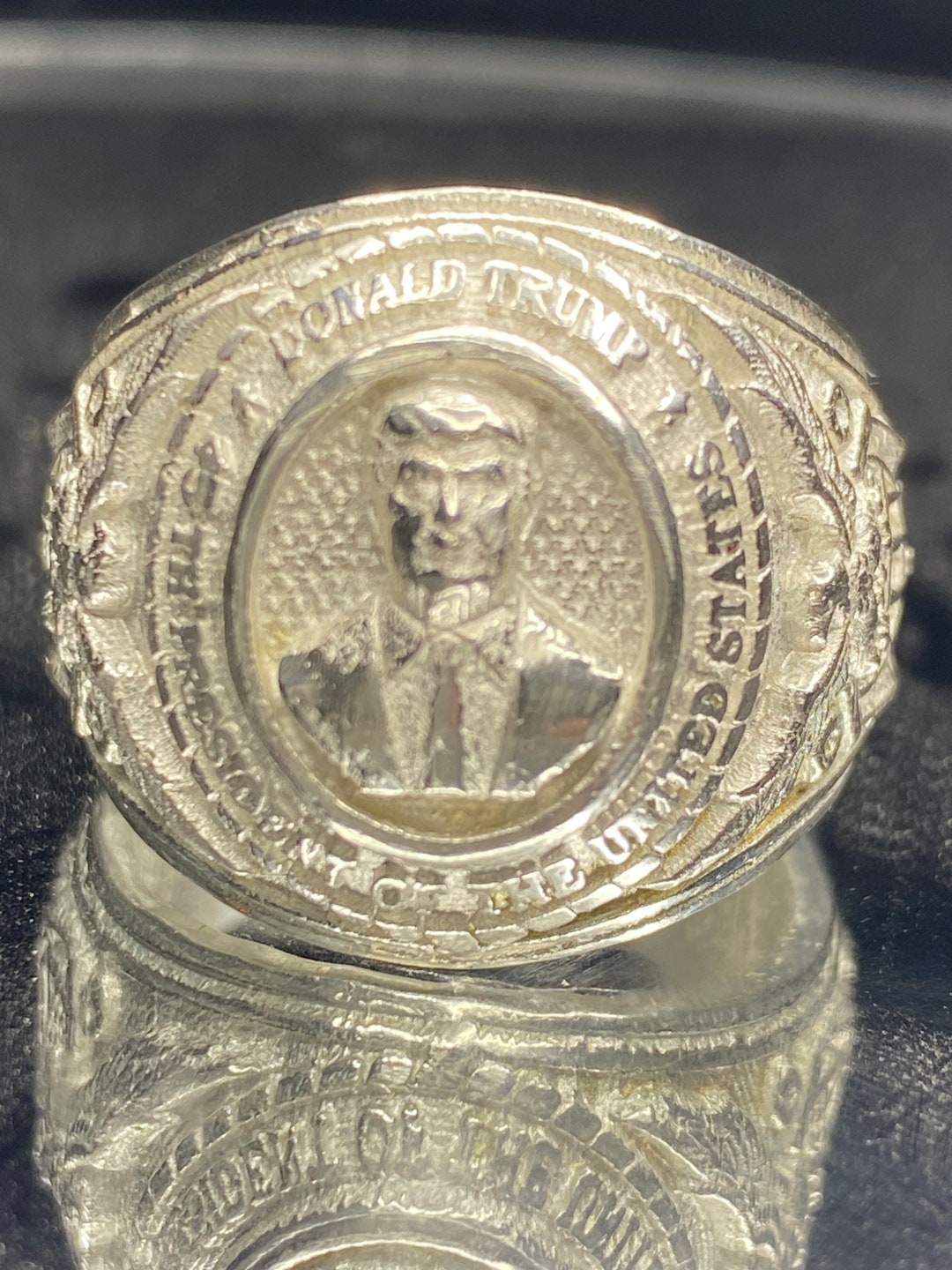 Trump Ring MAGA President Trump Jewelry Republican Gift for Him 22 ...