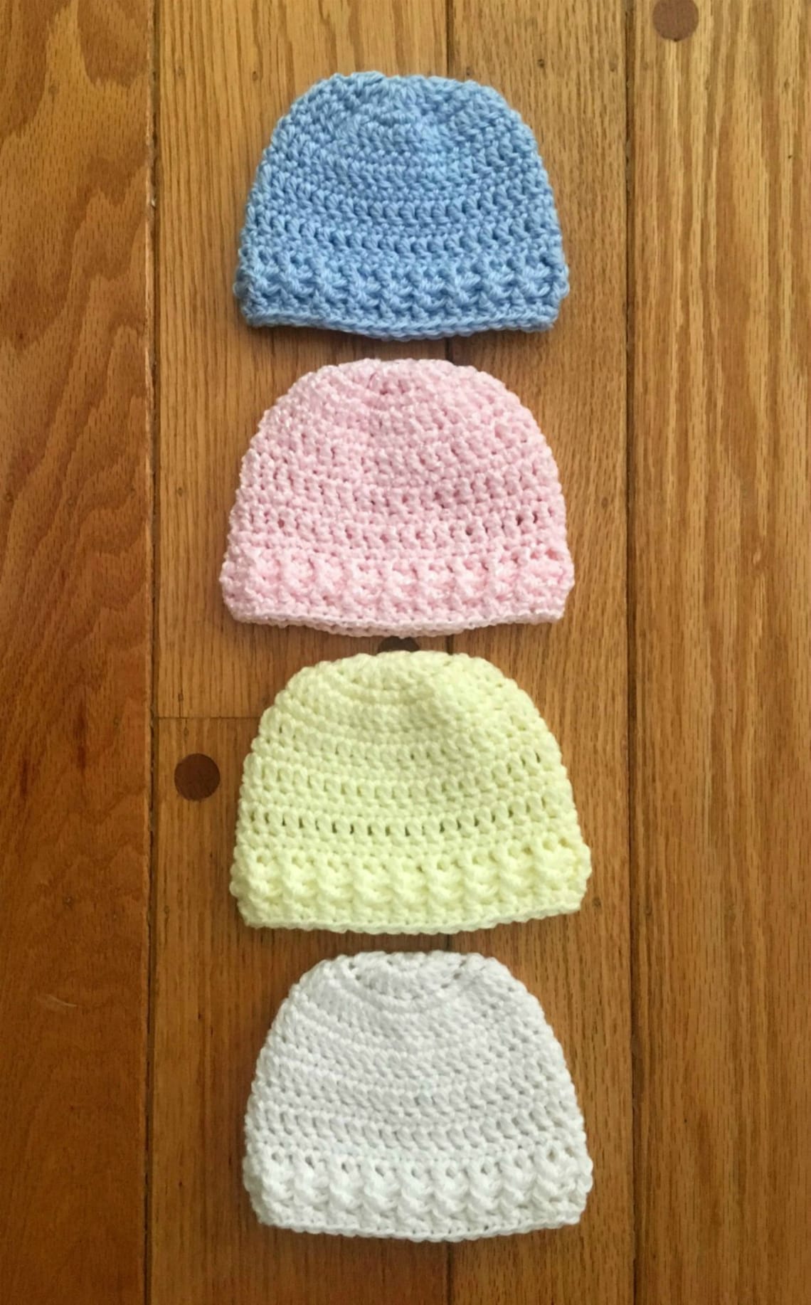 Newborn Baby Hat Crochet Pattern - Etsy