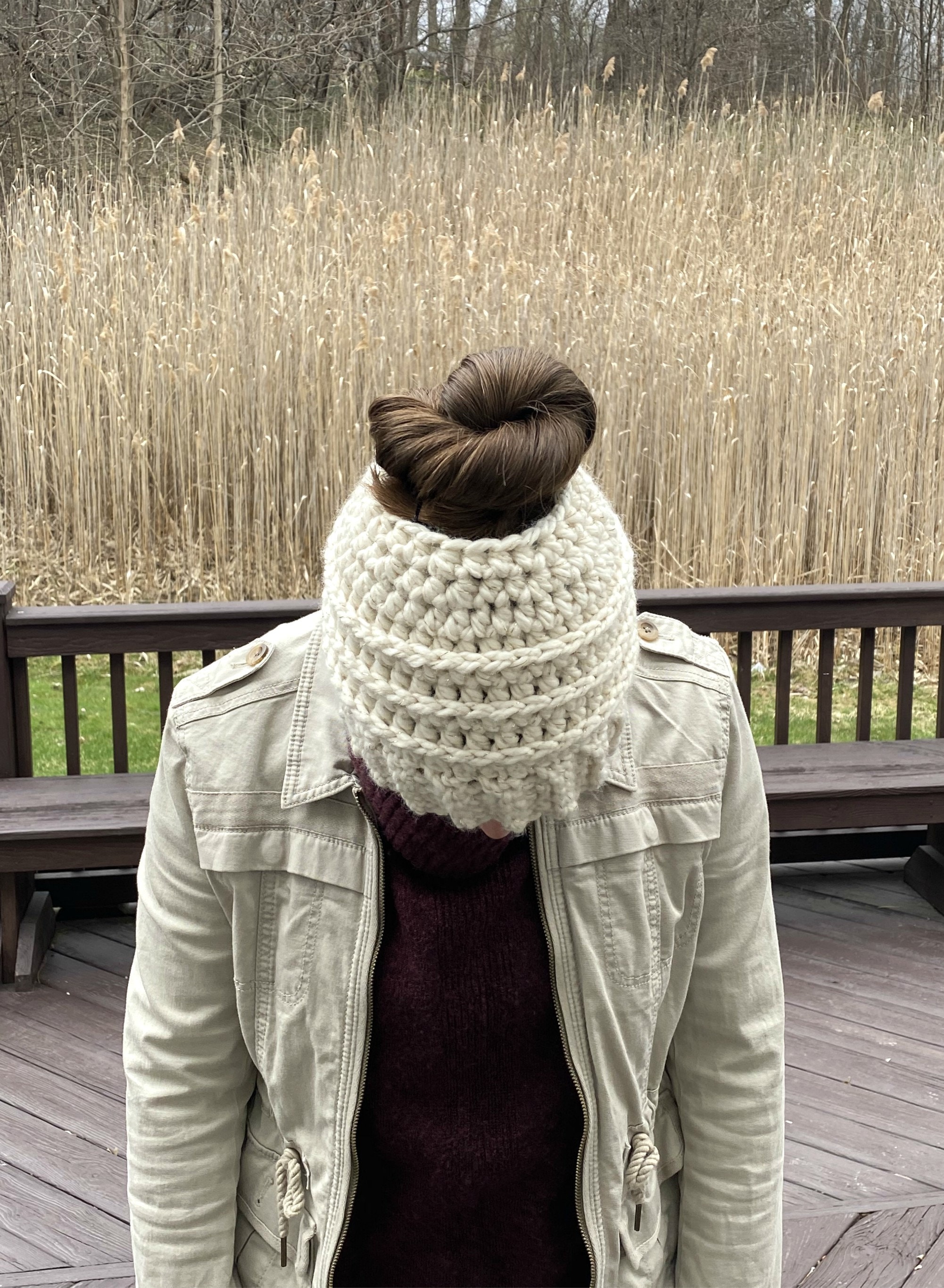 Messy Bun Hat Crochet Pattern - Etsy