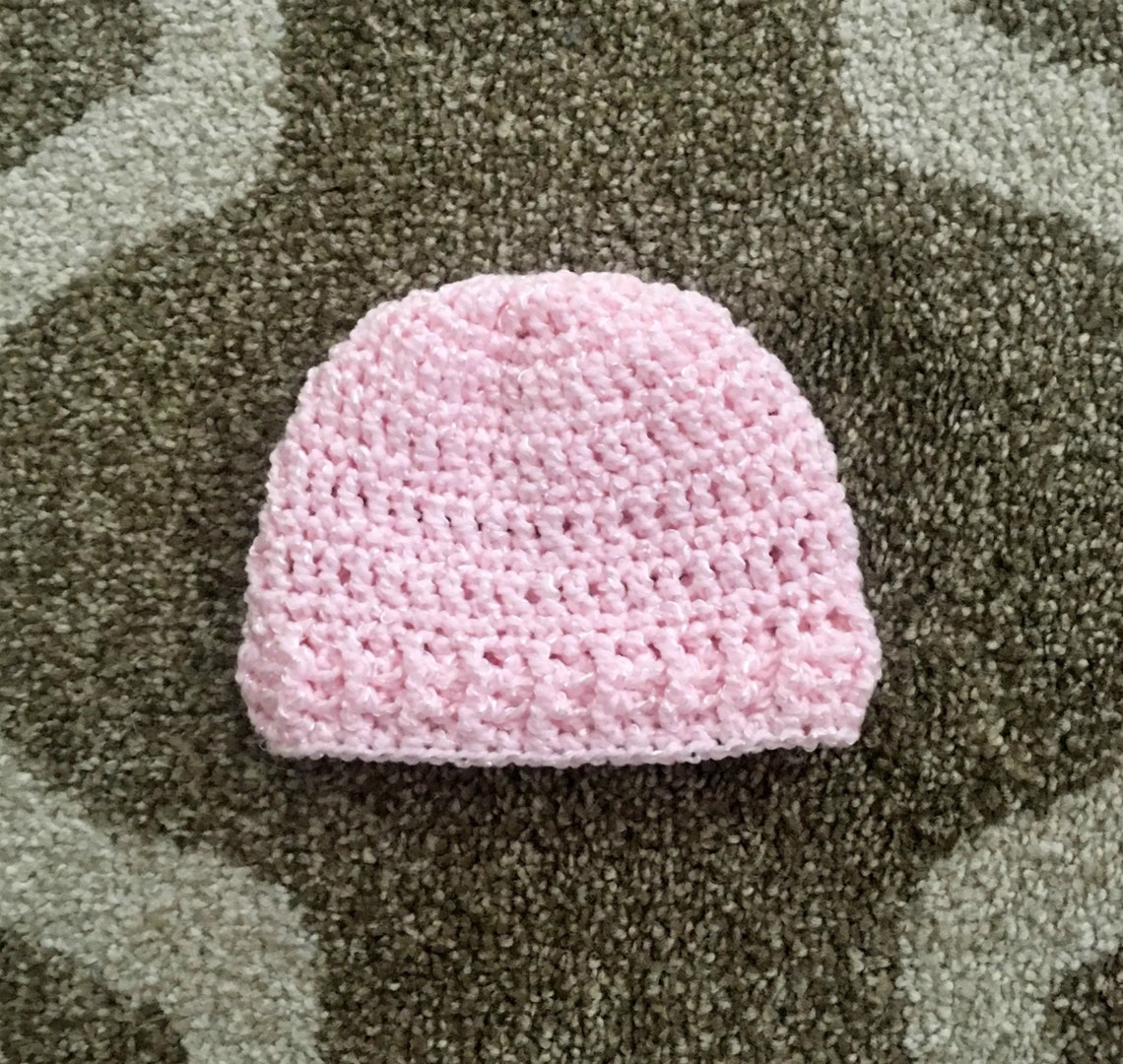 Newborn Baby Hat Crochet Pattern - Etsy