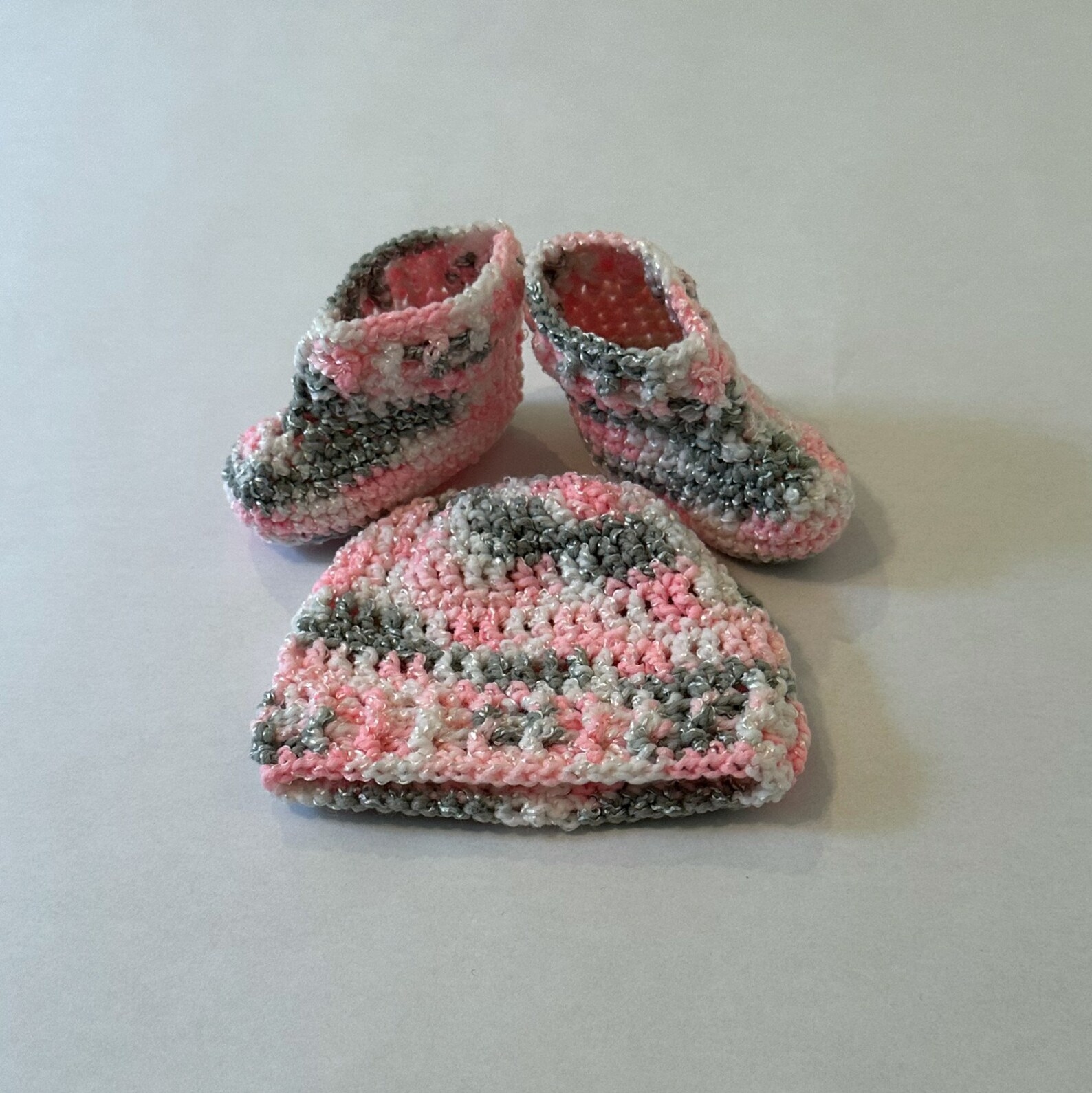Newborn Baby Hat and Baby Booties Crochet Pattern Bundle - Etsy