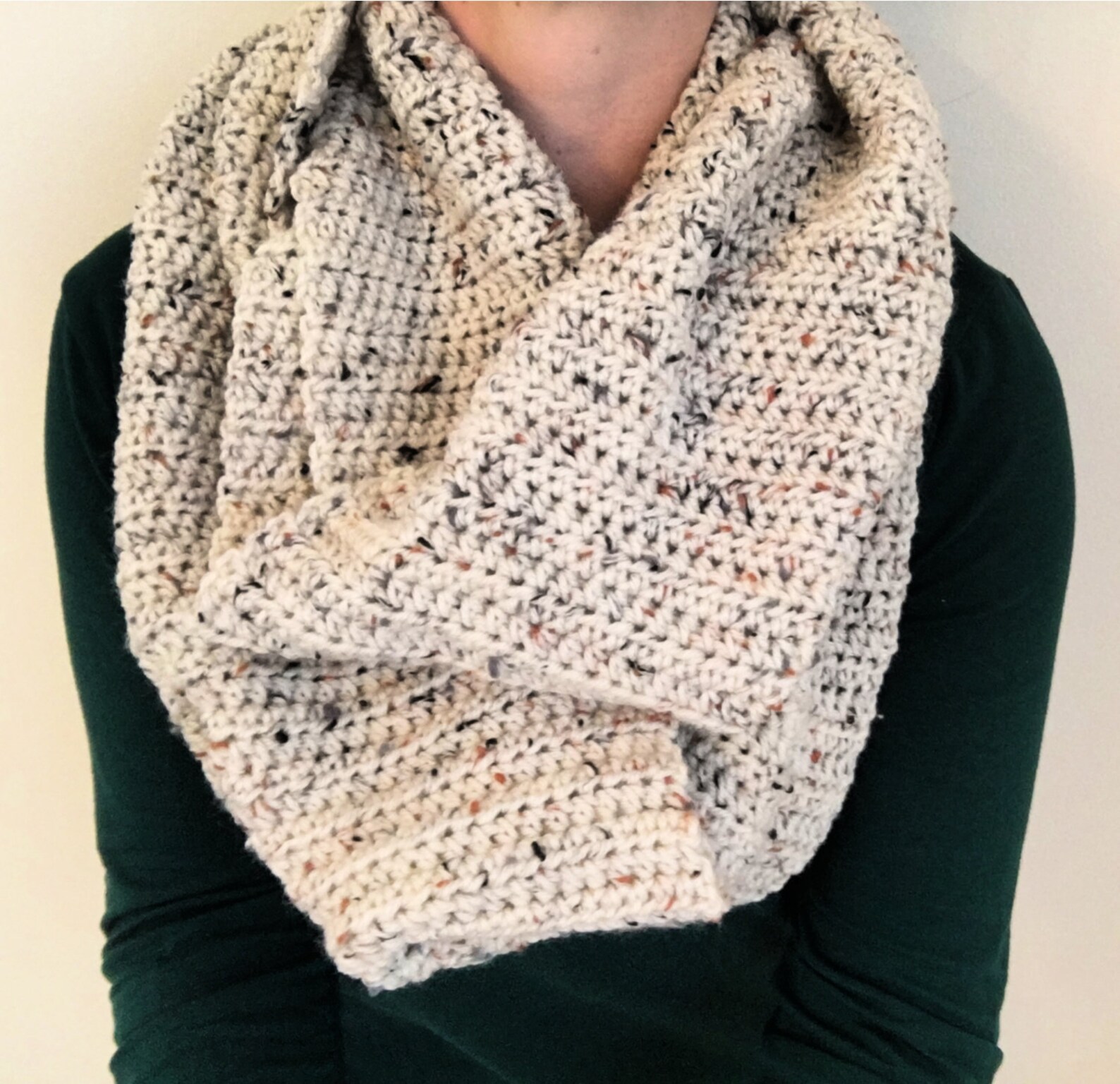 Easy HDC Infinity Scarf Crochet Pattern - Etsy
