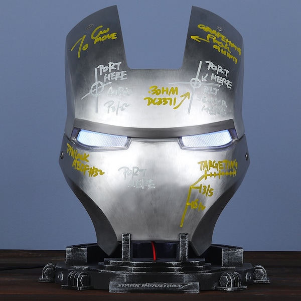 Iron Man Mask - Etsy