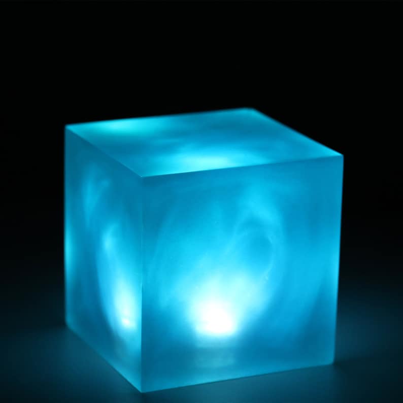 Tesseract Cube Cosmic Cube With Light-up Infinity Stone Space - Etsy ...