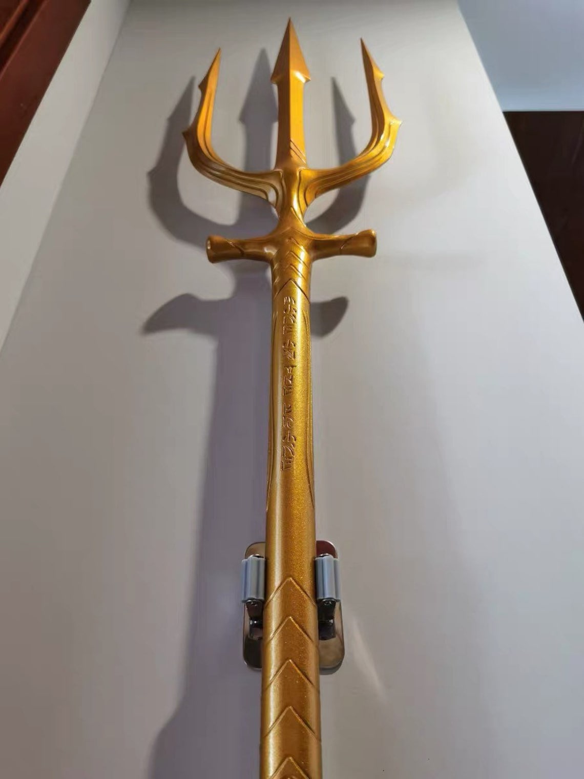 Aquaman Trident Metal Gold Trident of King Atlantis Aquaman | Etsy