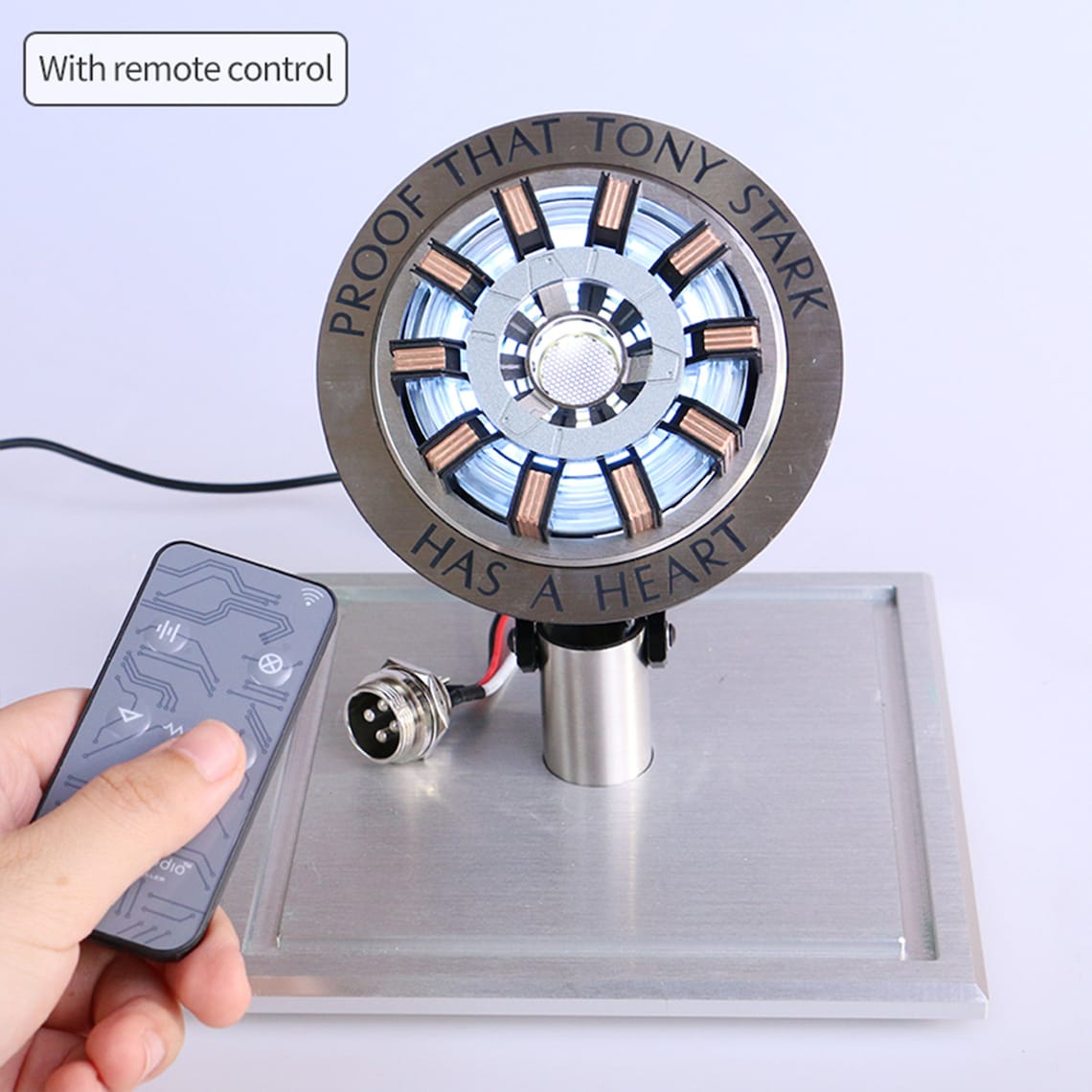 MK2 Arc Reactor Iron Man Heart Tony Stark Arc Reactor Lamp 1/1 - Etsy ...