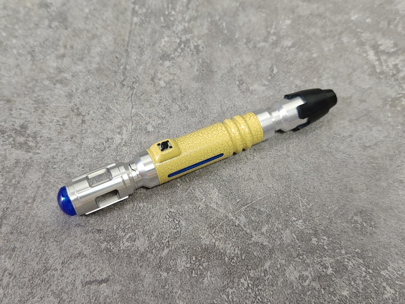 9th Doctor Who Master's Sonic Screwdriver Metal Cosplay Props Matt ...