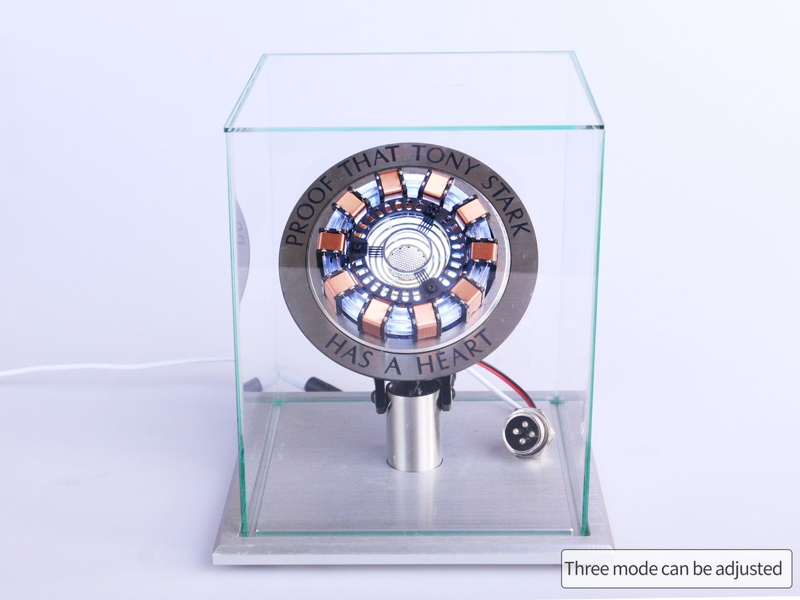 Iron Man Arc Reactor Model Lamp Tony Stark MK 1 Heart 1/1 | Etsy