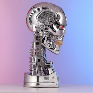 Terminator Bust Terminator T800 Figure Terminator Statue T2 Terminator ...