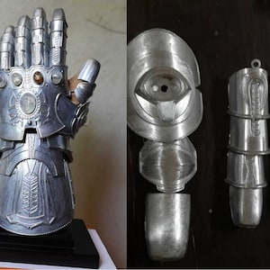 Metal Infinity Gauntlet Thanos Cosplay Infinity Gauntlet Iron Man 1/1 ...