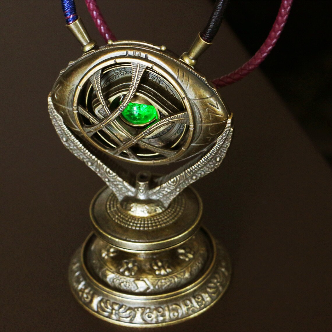 Dr Strange Eye of Agamotto Necklace Metal1/1 Scale LED | Etsy